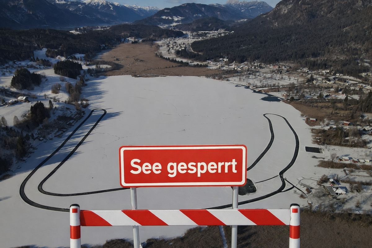 Spannende Seebrcke Ghren Gesperrt Ebenbild